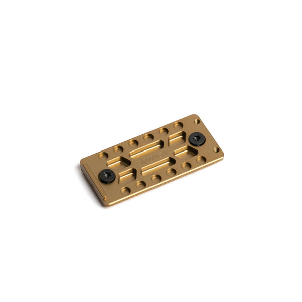 Ultralight ARCA Swiss Rail for MLok Rails - R-LOCK - TAN - SHORT – Zero ...